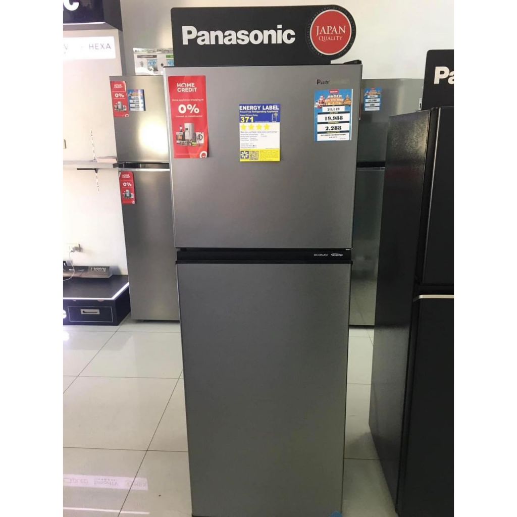 Panasonic Refrigerator no frost inverter tech NR-BP242VD 8.5cuft Black ...