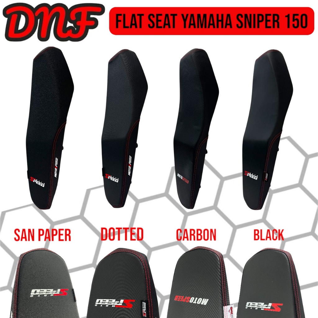 DNF Flat Seat For YAMAHA SNIPER 150 Made in Thailand | Shopee Philippines