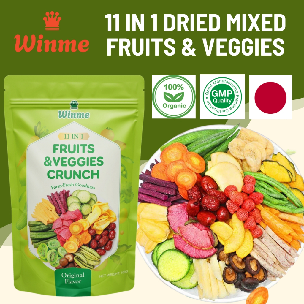 Winme dried fruits and vegetables dried mix 11 kinds of fruits and ...