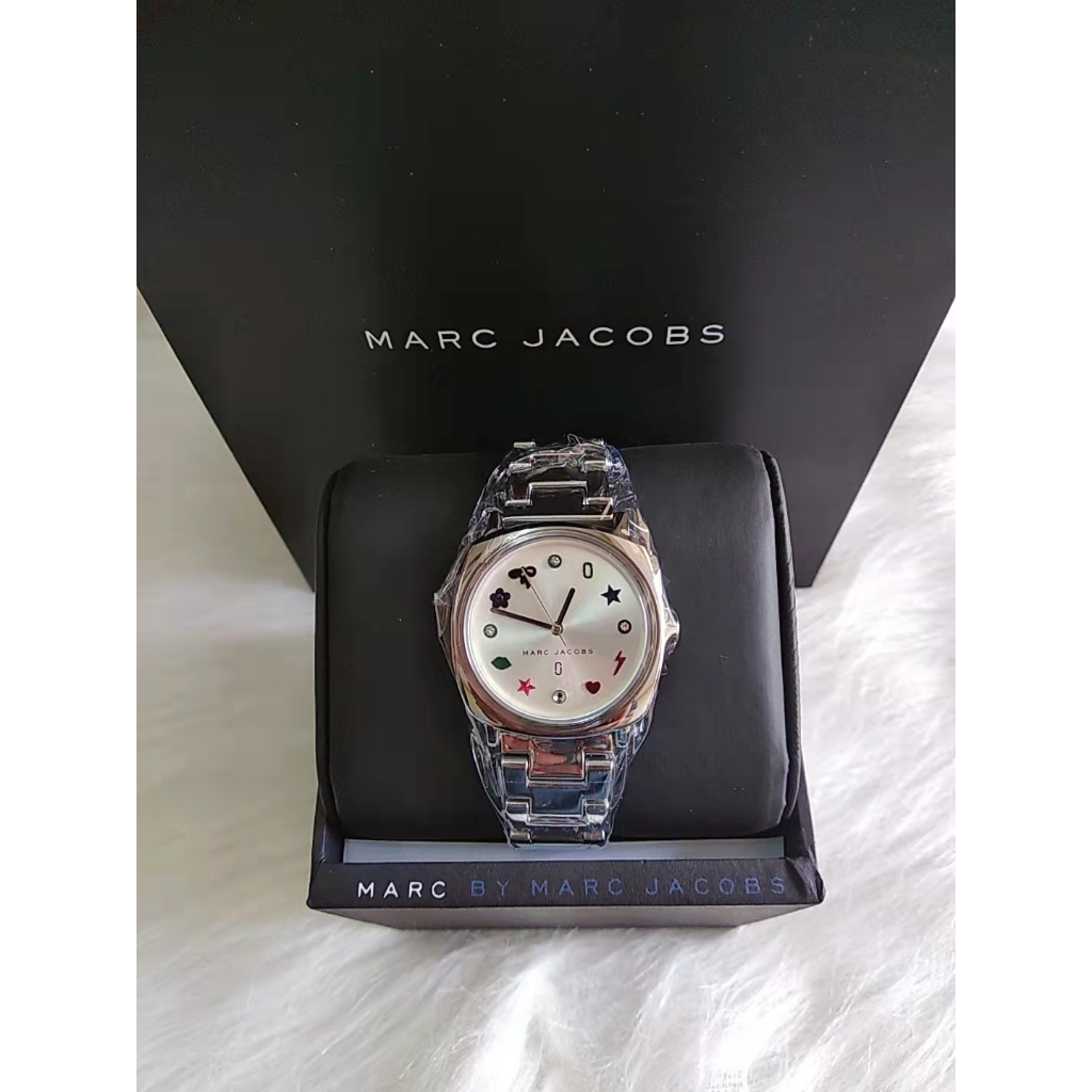Womens watch Marc Jacobs Mandy SILVER Analog Quartz watch Pawnable ...