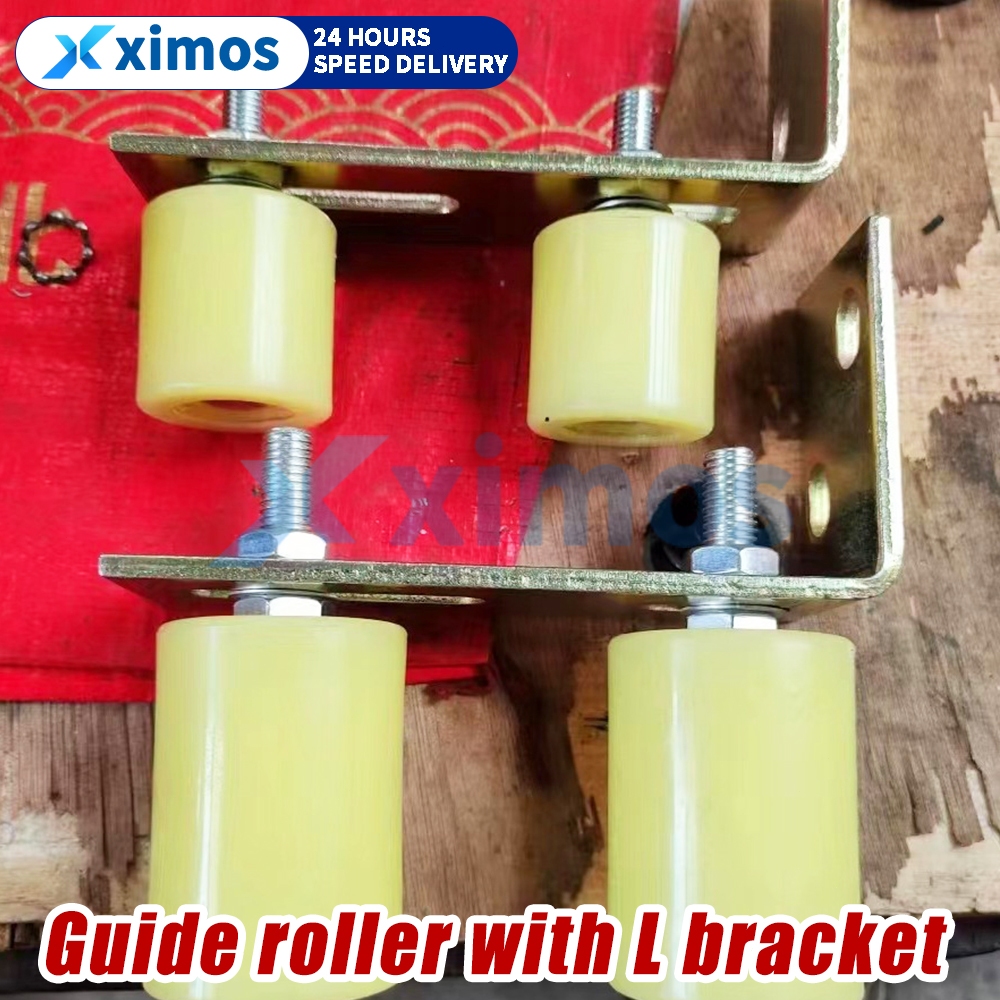 1set Sliding Gate Top Guide Nylon Rollers Bearing Guide Whee With L ...