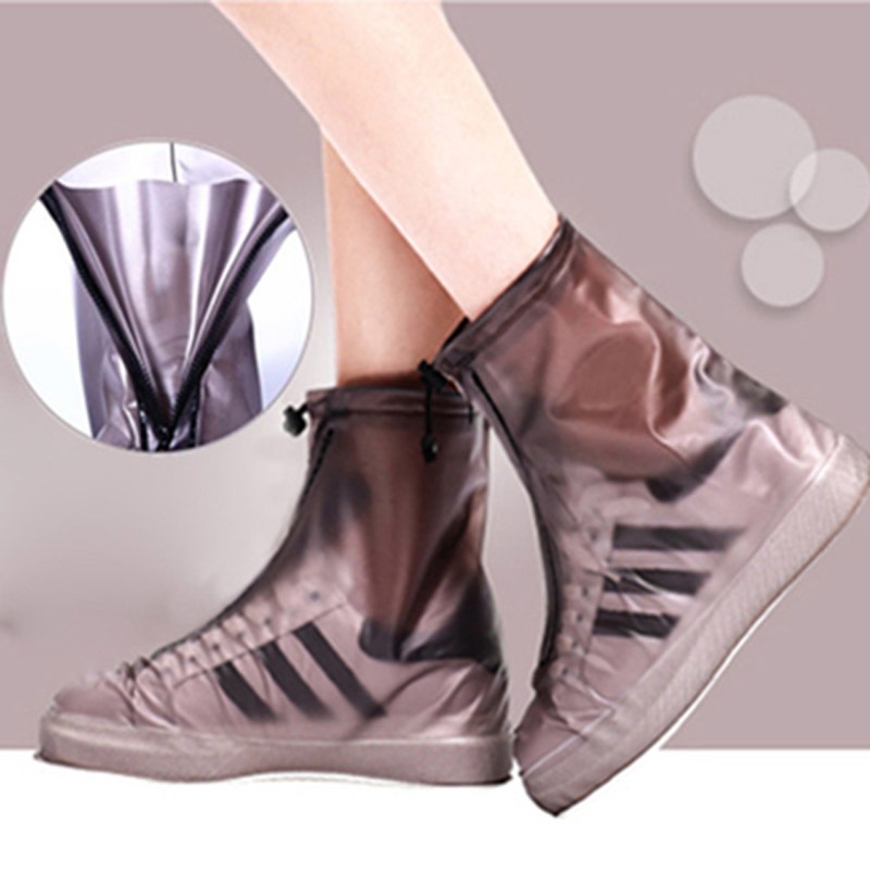 Anti-slip pvc waterproof padded adult shoe cover（Sports shoes, please ...