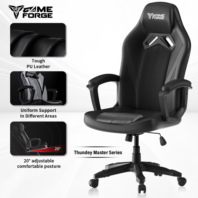 GAMEFORGE Thunder Master Series Ergonomic Office and Gaming Chair ...
