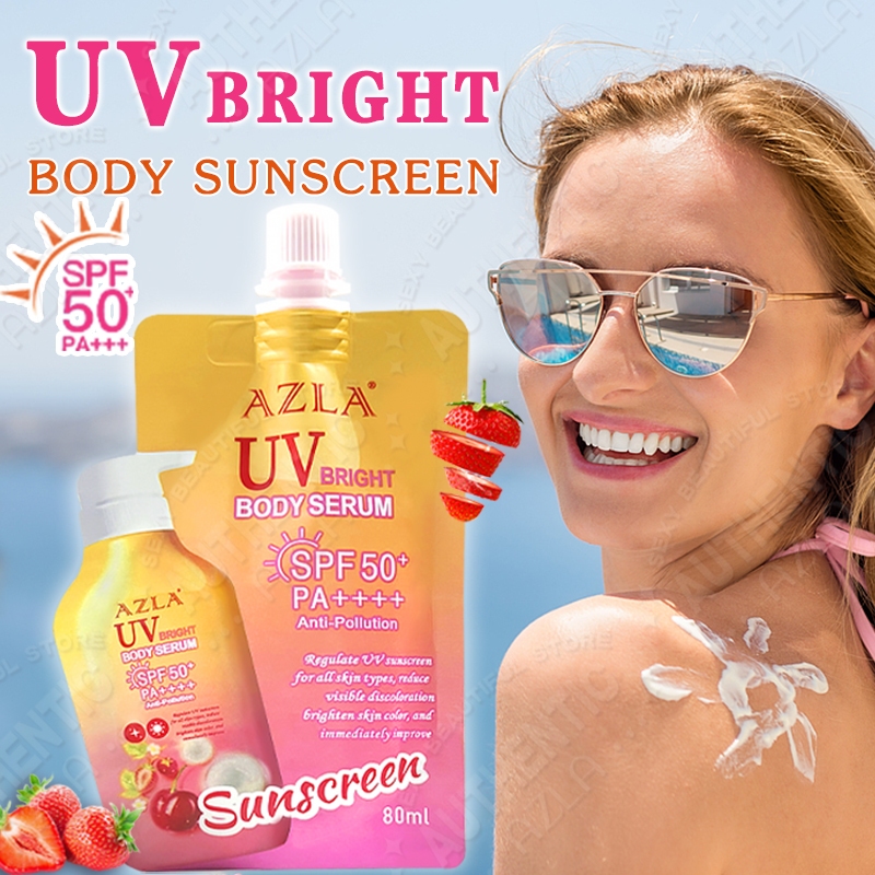 AZLA Refreshing Sunscreen Strawberry Whitening SPF50+ UV Protective ...