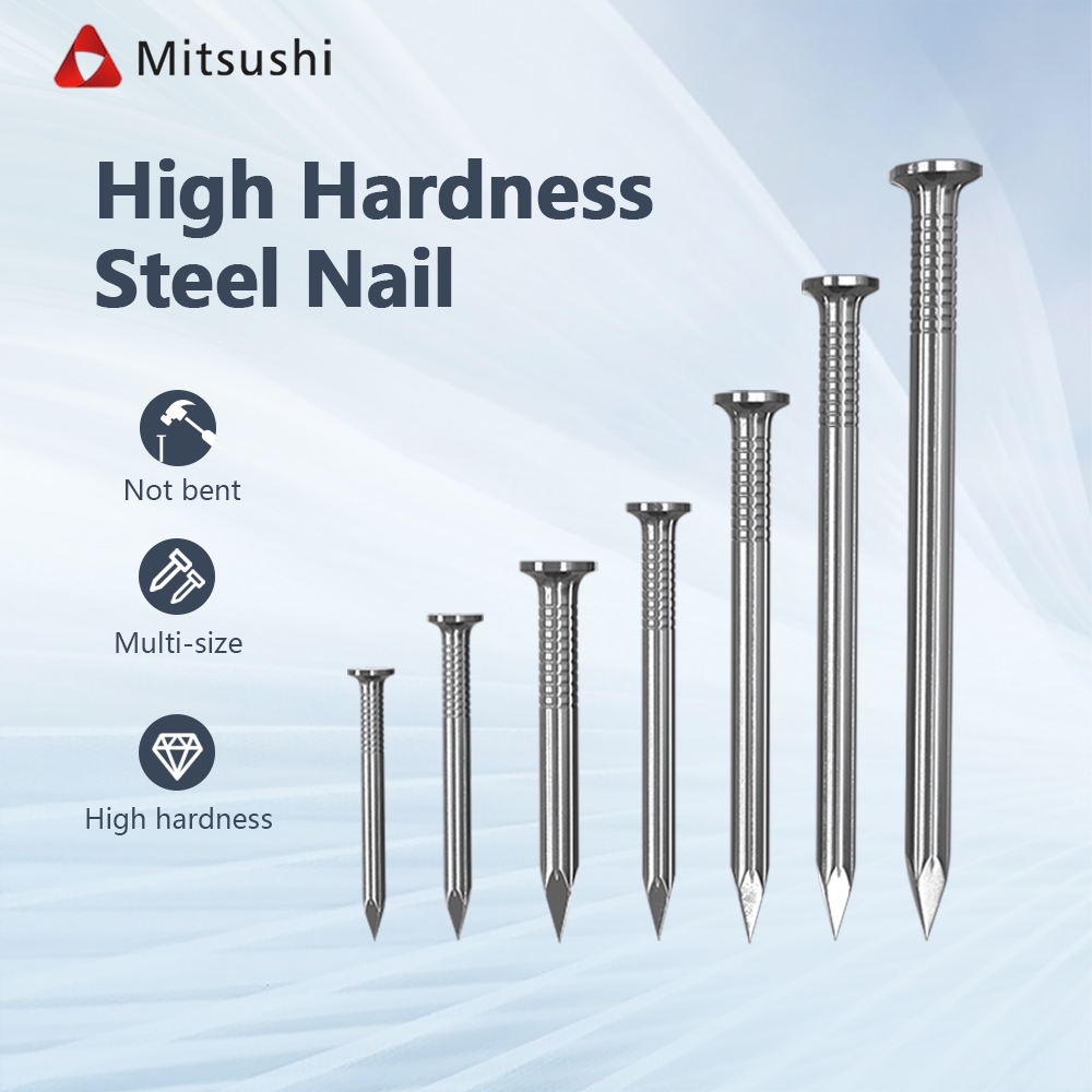 Mitsushi Stainless Steel Round Nail Foreign Nail Wood Woodworking Steel ...