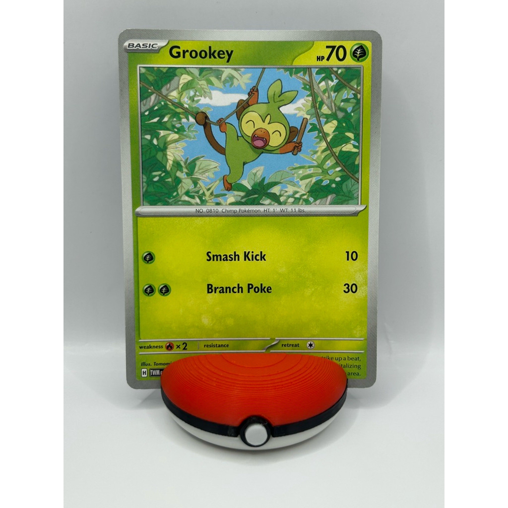 Pokemon TCG: Grookey - 014/167 - SV06: Twilight Masquerade | Shopee ...
