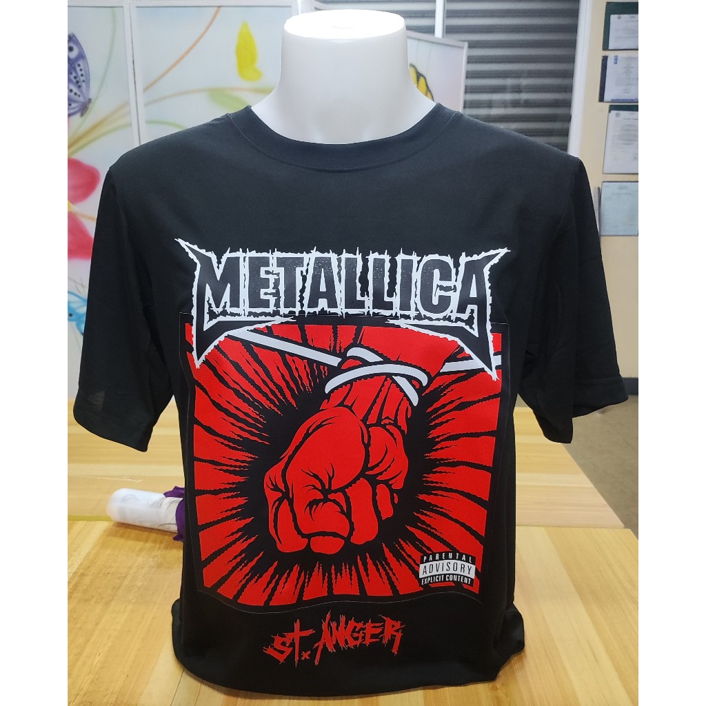 Metallica St. Anger Graphic Cotton Tee (XL) | Shopee Philippines