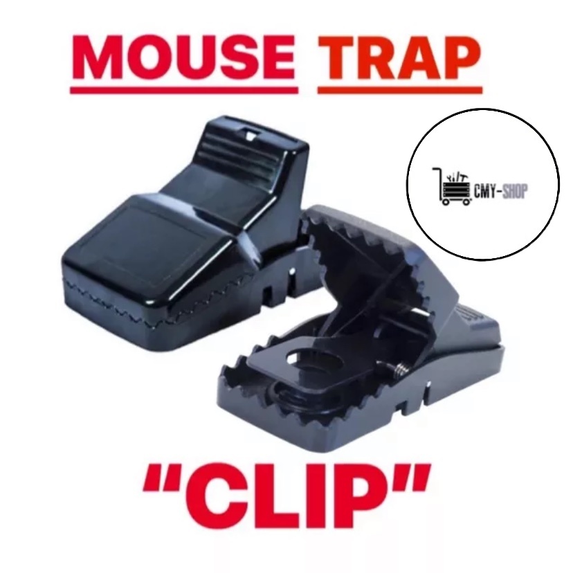 Mouse Trap Clip High Sensitive Snap Catching Big Reuseable Plastic ...