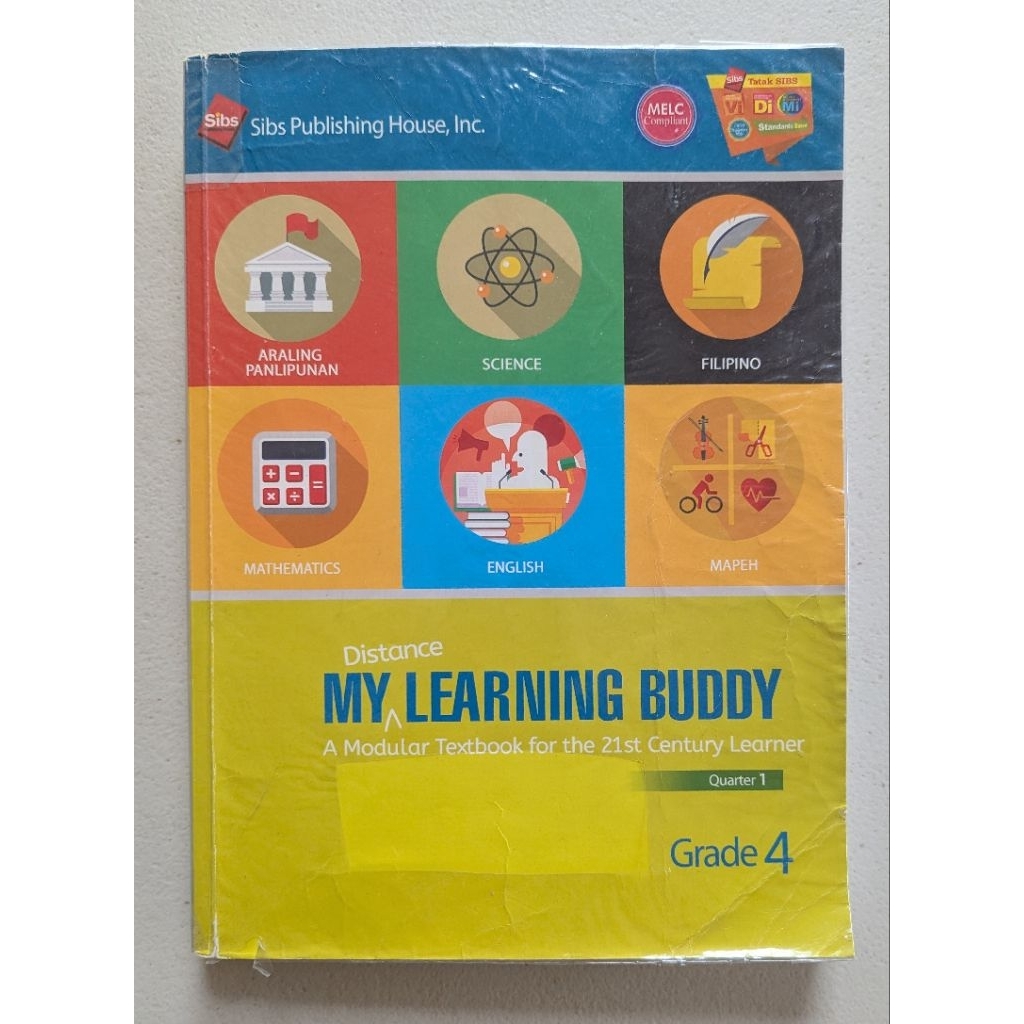 My Distance Learning Buddy Quarter 1 Grade 4 (Used) | Shopee Philippines
