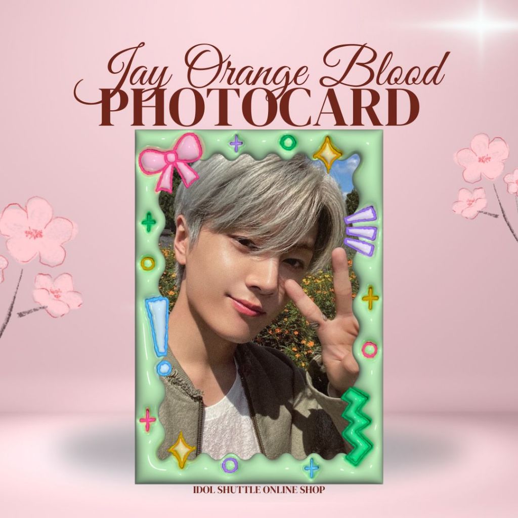Enhypen Jay Orange Blood [Weverse] Photocard | Shopee Philippines