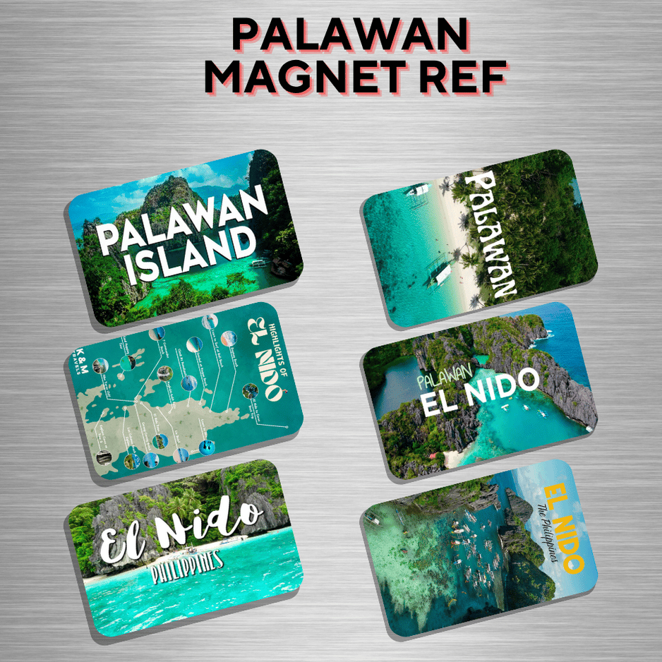 PALAWAN PHILIPPINES TOURIST SPOT ATM SIZE MAGNET REF | Shopee Philippines