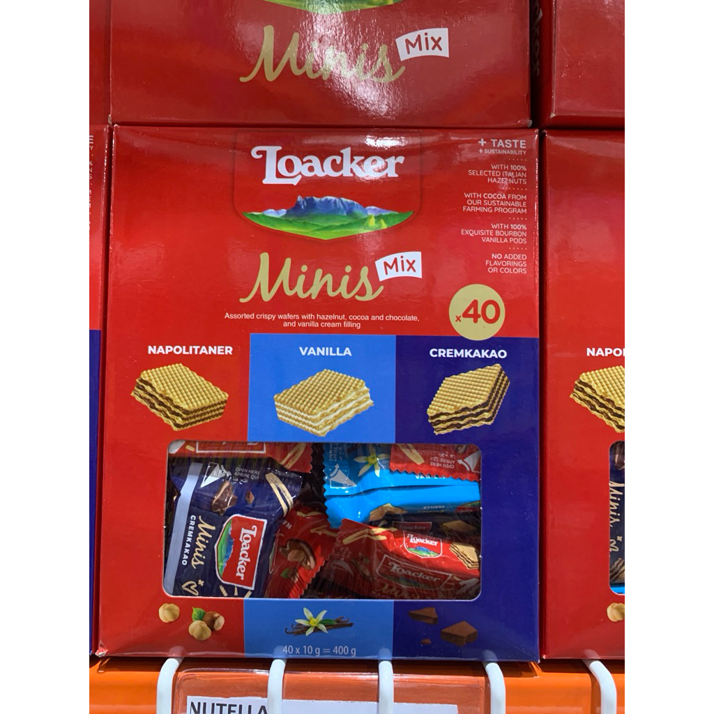 Loacker Mini Mix Wafers 400g | Shopee Philippines