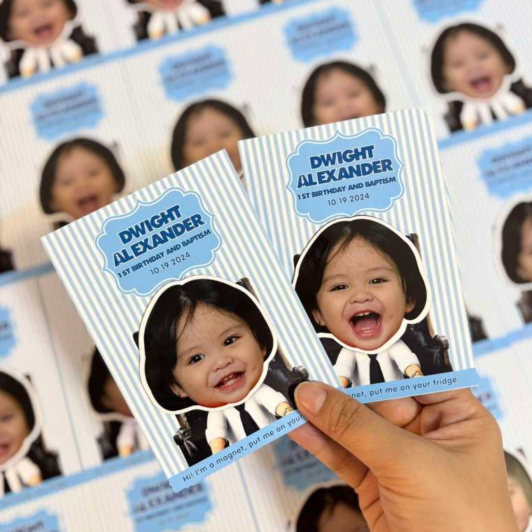Souvenir Face Cut-Out Ref Magnetic Photo | Machine Cut | Waterproof ...