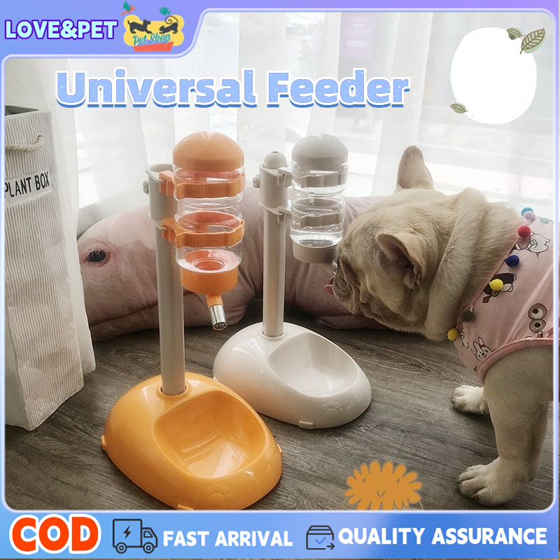 Automatic Pet Drinker 2 In 1 Pet Bowl Pet Water Dispenser Liftable ...