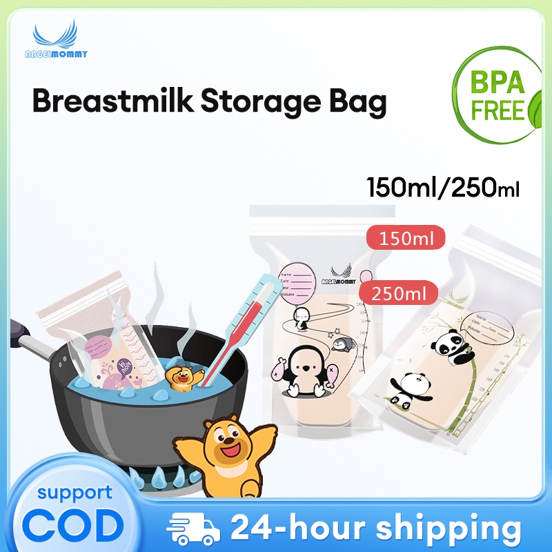 Breastmilk Storage Bag 5oz/8oz ziplock bag susu breast milk storage ...