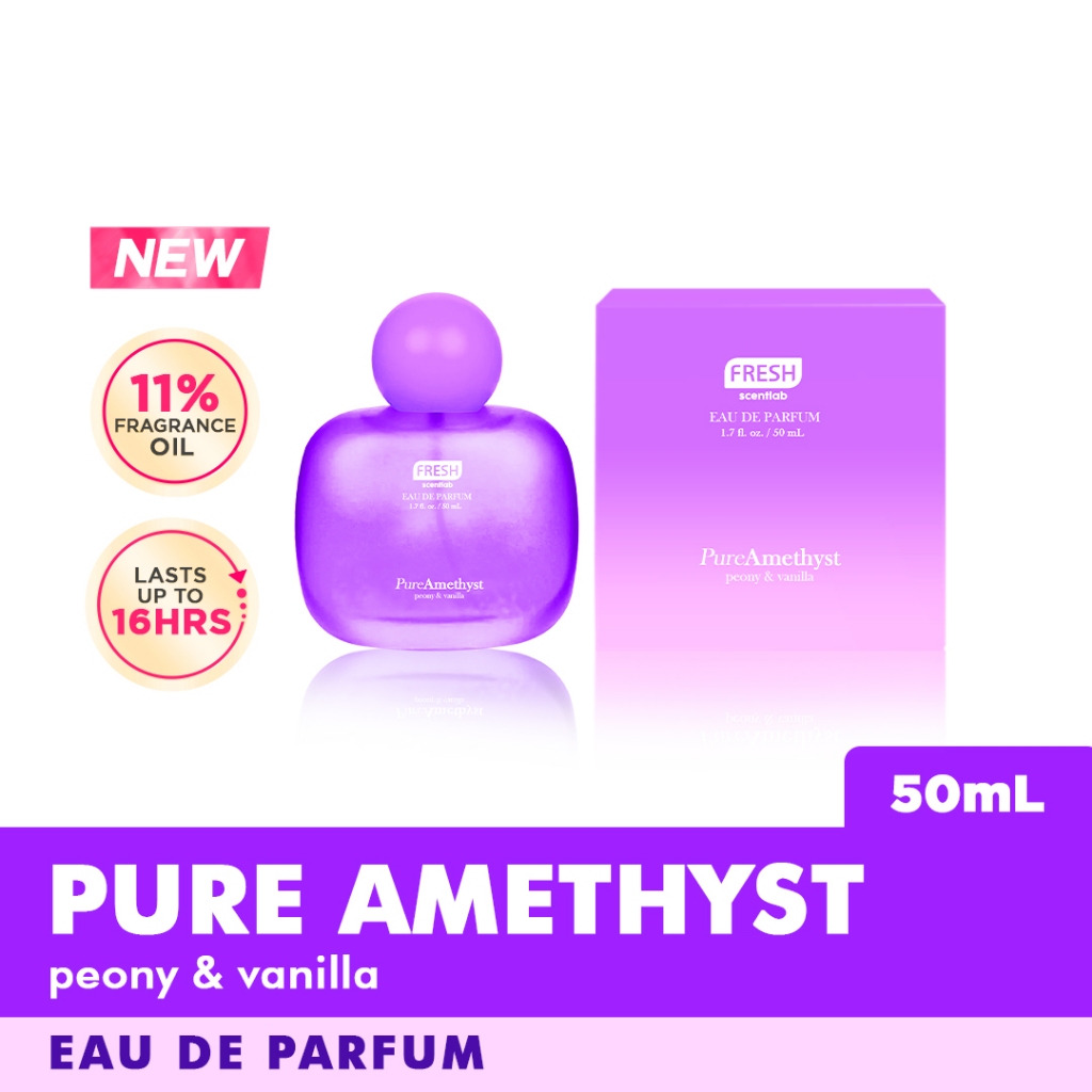 Fresh Scentlab Pure Amethyst Eau De Parfum 50mL | Shopee Philippines