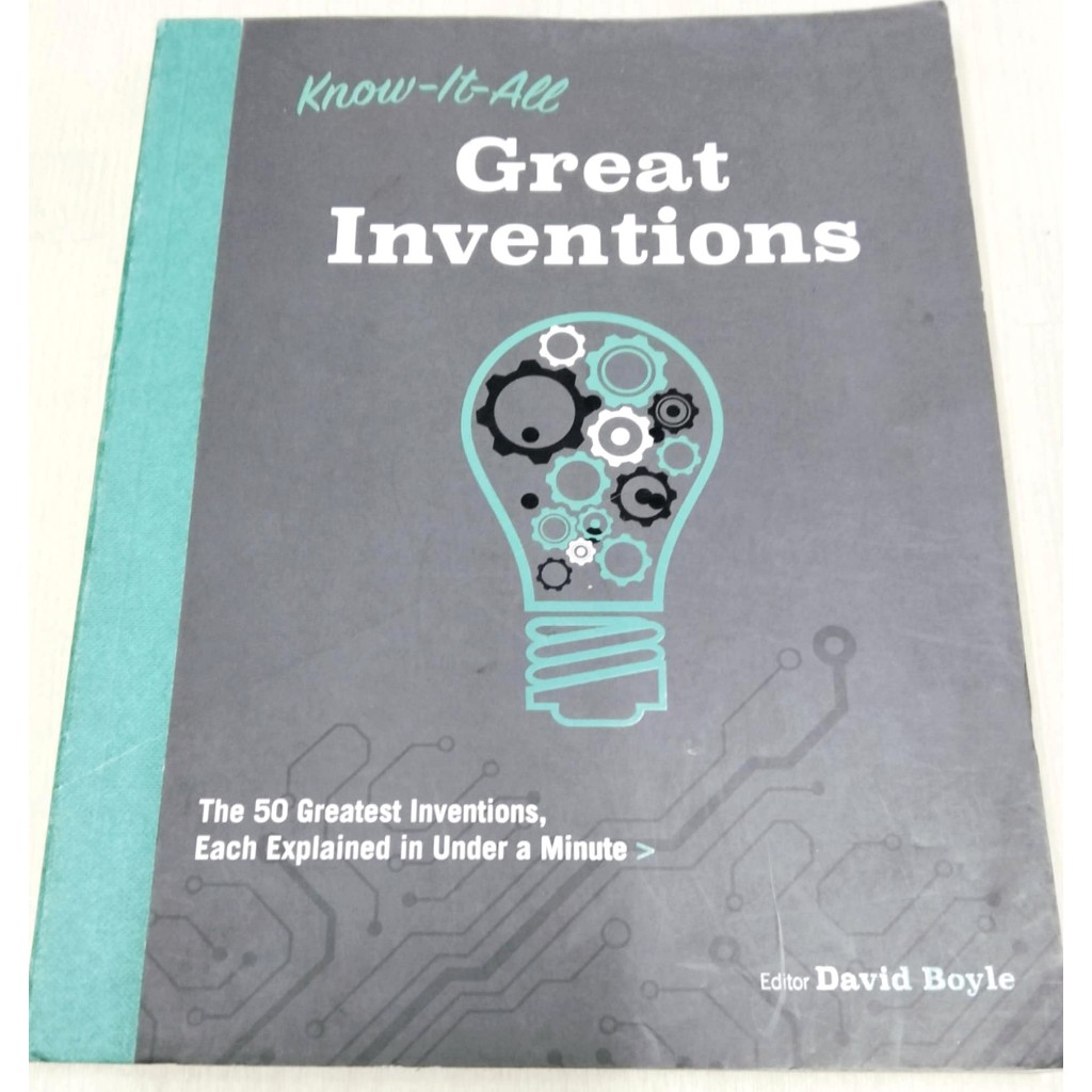 Know It-All Great Inventions - 50 Greatest Inventions each explained in ...