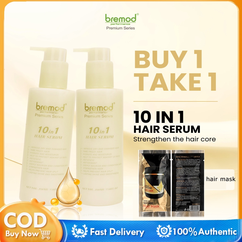 Bremod Premium Series 10 In 1 Hair Serum Hair Hair Oil Repair Dry and ...