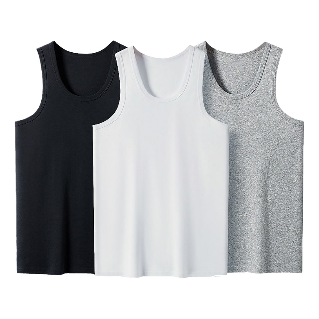 3PCS Cotton Tank Tops BUY 1 TAKE 2 (3PCS - 1PC) High-Quality 5 Colors ...