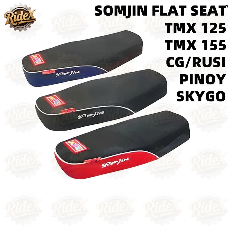 SOMJIN FLAT SEAT Assembly for TMX 155/TMX 125/ CG/RUSI /PINOY/SKYGO ...