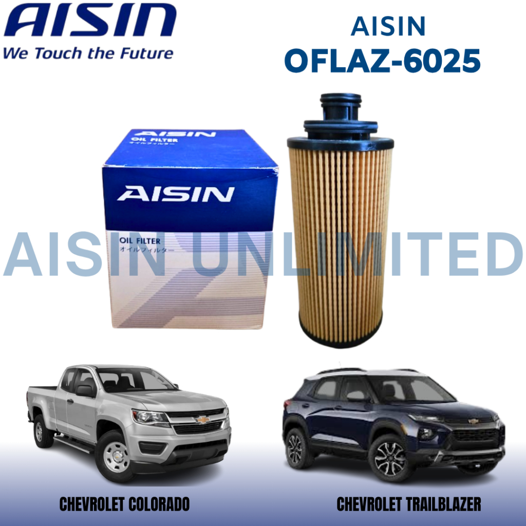 AISIN Oil Filter for Chevrolet TRAILBLAZER & COLORADO (OFLAZ-6025 ...