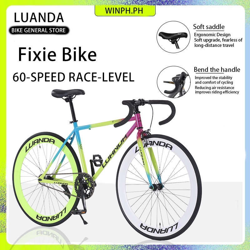 LUANDA Fixie Bike 700cRoad Bikes Fixed Bike Garuda Fixie Bend Coaster ...