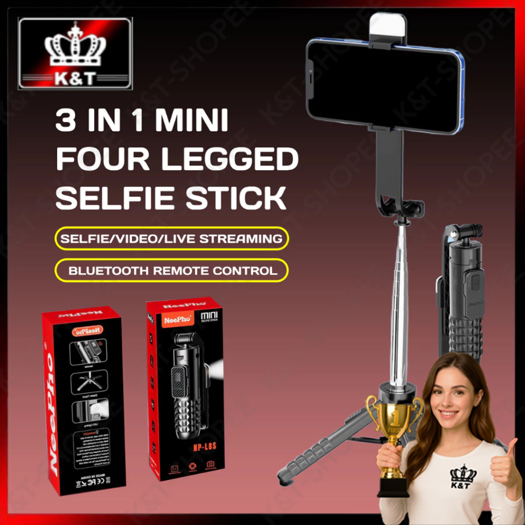 NeePho NP-L8 NP-L8s Professional Tripod Sturdy Camera Stand for ...
