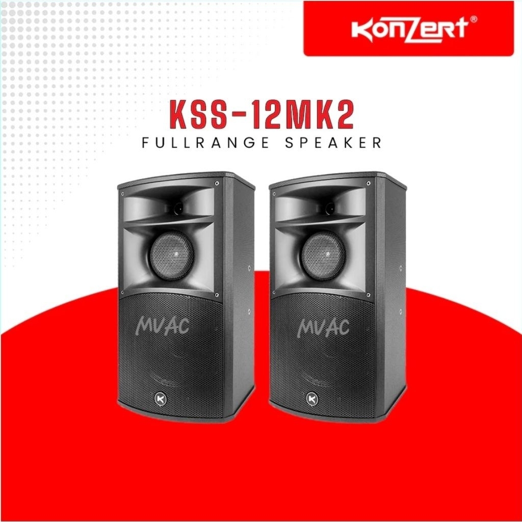 Konzert KSS-12MK2 12inch 3 way Speaker System (1pc ) | Shopee Philippines