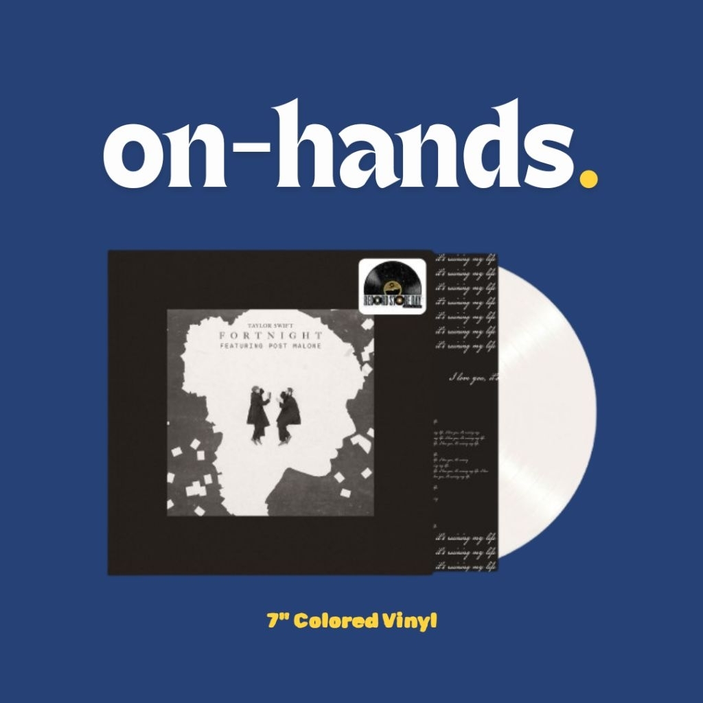 Taylor Swift ft. Post Malone - Fortnight Colored 7" Vinyl (RSD 2025 ...