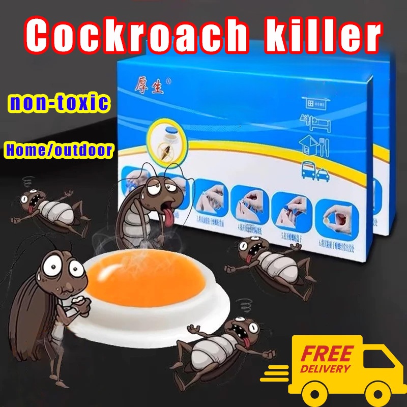 Cockroach killer Cockroach trap Cockroach bait Kill the whole nest Safe ...