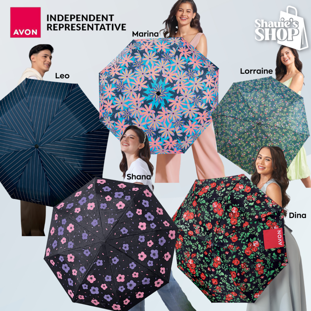 AVON Umbrella ( Marina, Lorraine, Dina, Shana, Leo ) | Shopee Philippines