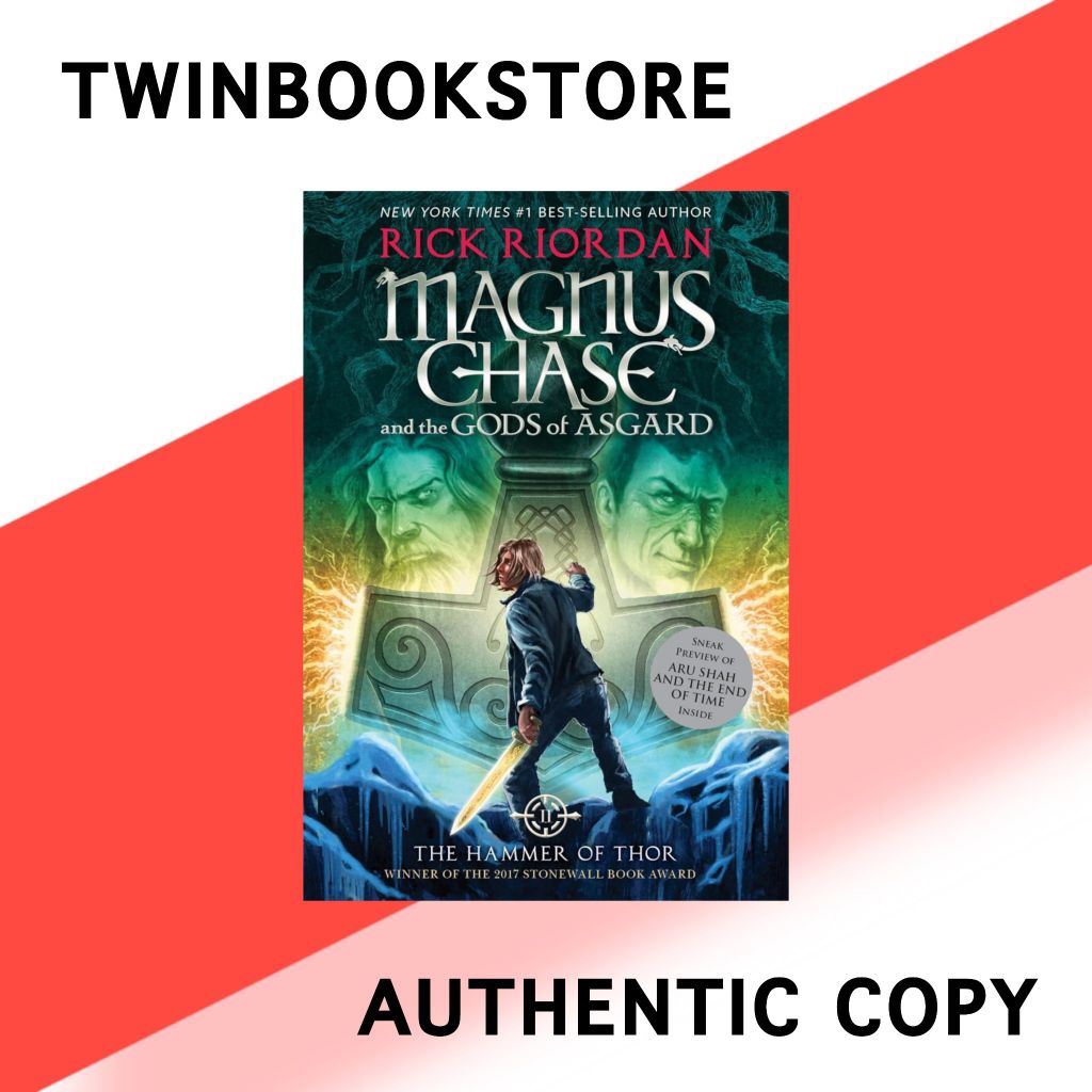 MAGNUS CHASE AND THE GODS OF ASGARD BOOK 2 BY RICK RIORDAN | Shopee ...
