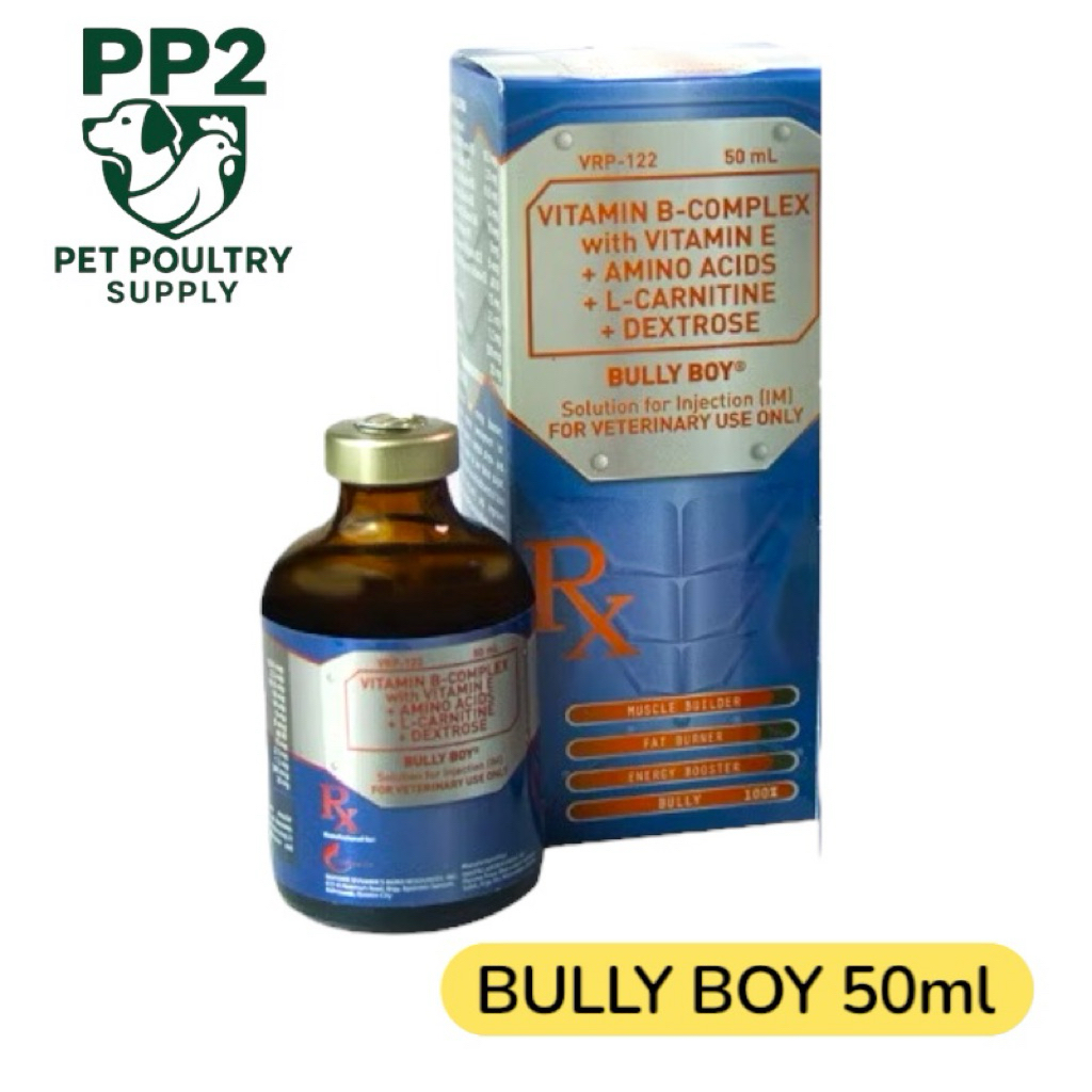 (50ml) BULLY BOY VITAMIN B COMPLEX-FOR ANIMAL USE ONLY | Shopee Philippines