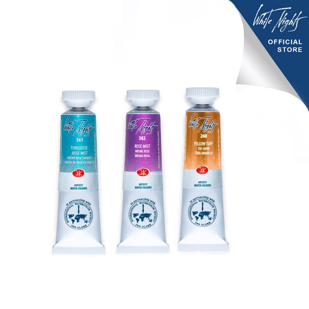 White Nights Watercolor Granulation Color Tube 1PC | Shopee Philippines