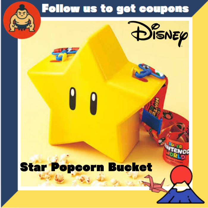USJ Mario Star Pop corn Bucket Universal Studios Japan Exclusive Super ...