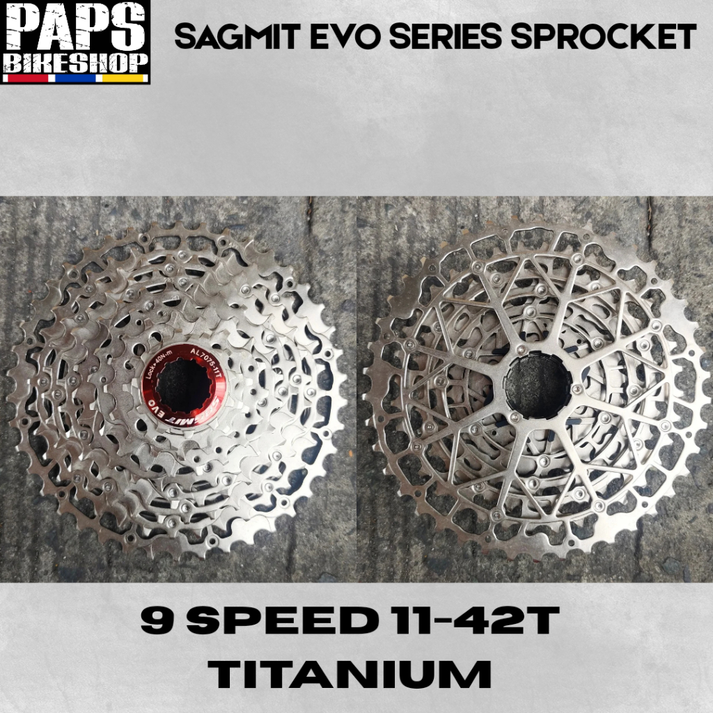 SAGMIT EDISON/EVO COGS 8/9/10/11/12 SPEED | Shopee Philippines