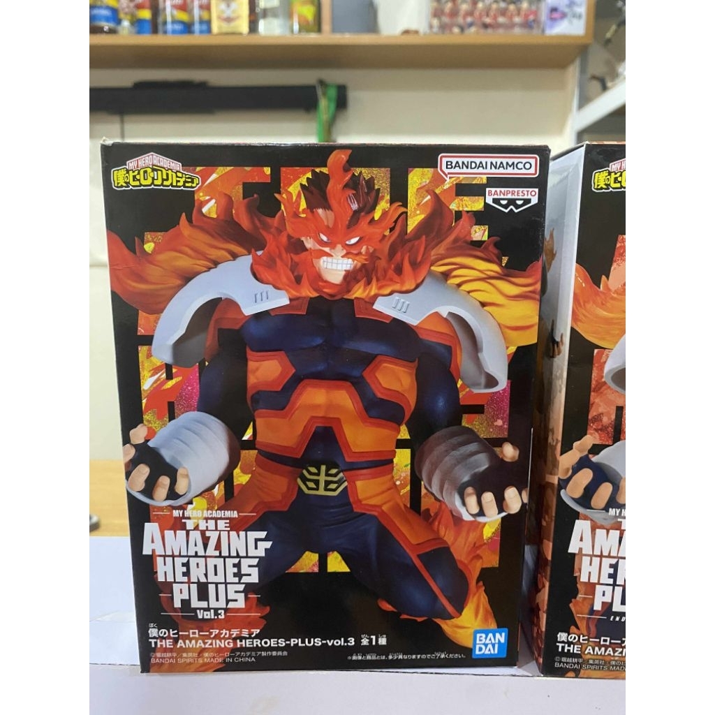 amazing hero plus endeavor figure my hero academia mha figure | Shopee ...