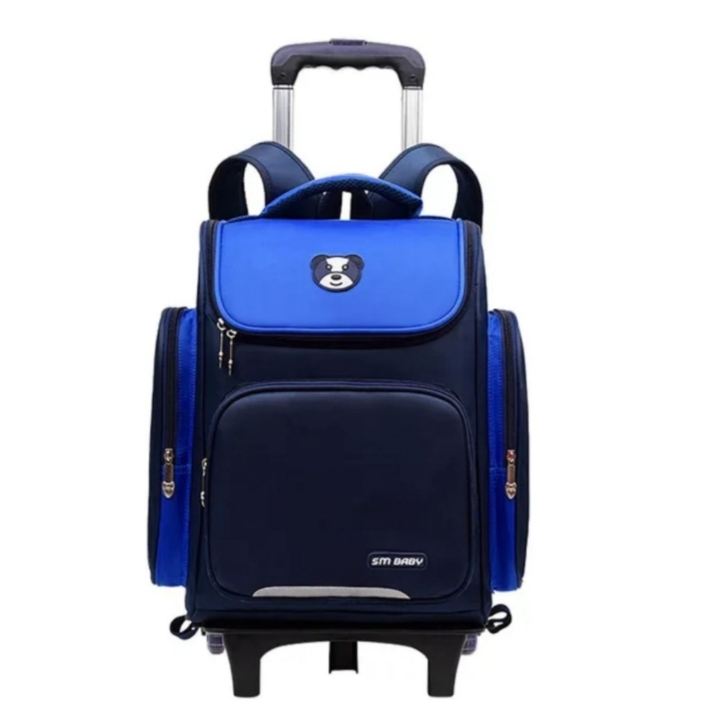 School Trolley Bag for Kids Detachable Backpack | Shopee Philippines