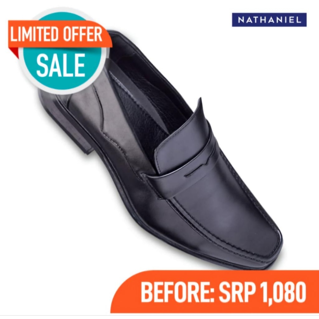 NATASHA SALE MEN'S BLACK SCHOOL OR WORK SHOES! (bower) | Shopee Philippines