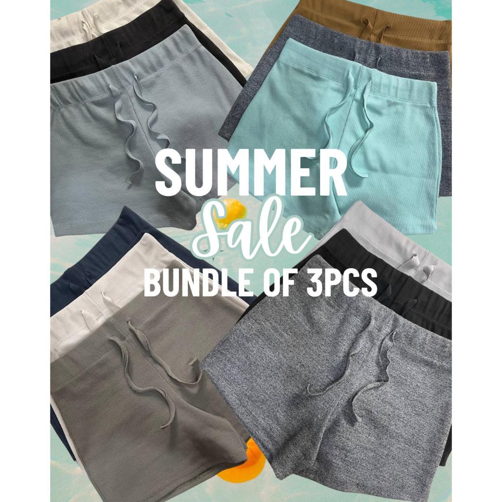 SUMMER BUNDLES NEW TRENDY KNITTED SHORTS SHORT WOMENS BOTTOMS BUNDLE OF ...