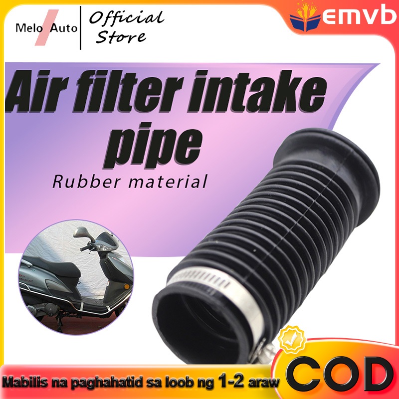 16.5cm Rubber Air Intake Pipe Hose for GY6 70 - 125cc Scooter ATV Kart ...