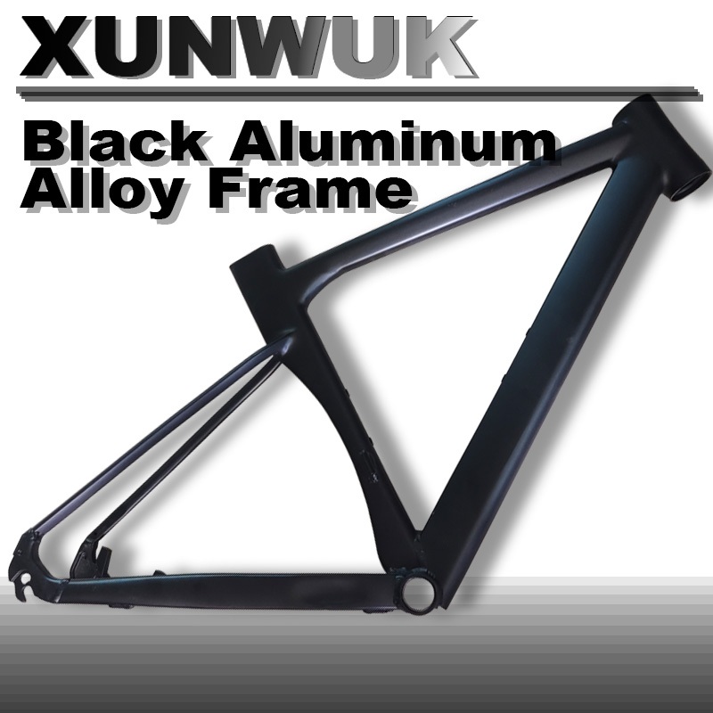 XUNWUK 700c All-Black Aluminum Frame - Urban-Chic Matte Design ...