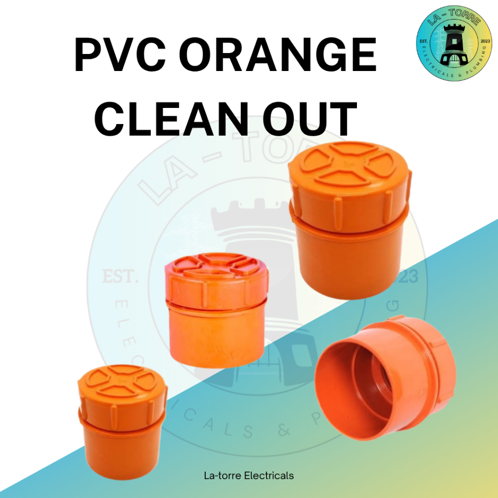 PVC Orange Clean Out (2,3,4) | Shopee Philippines