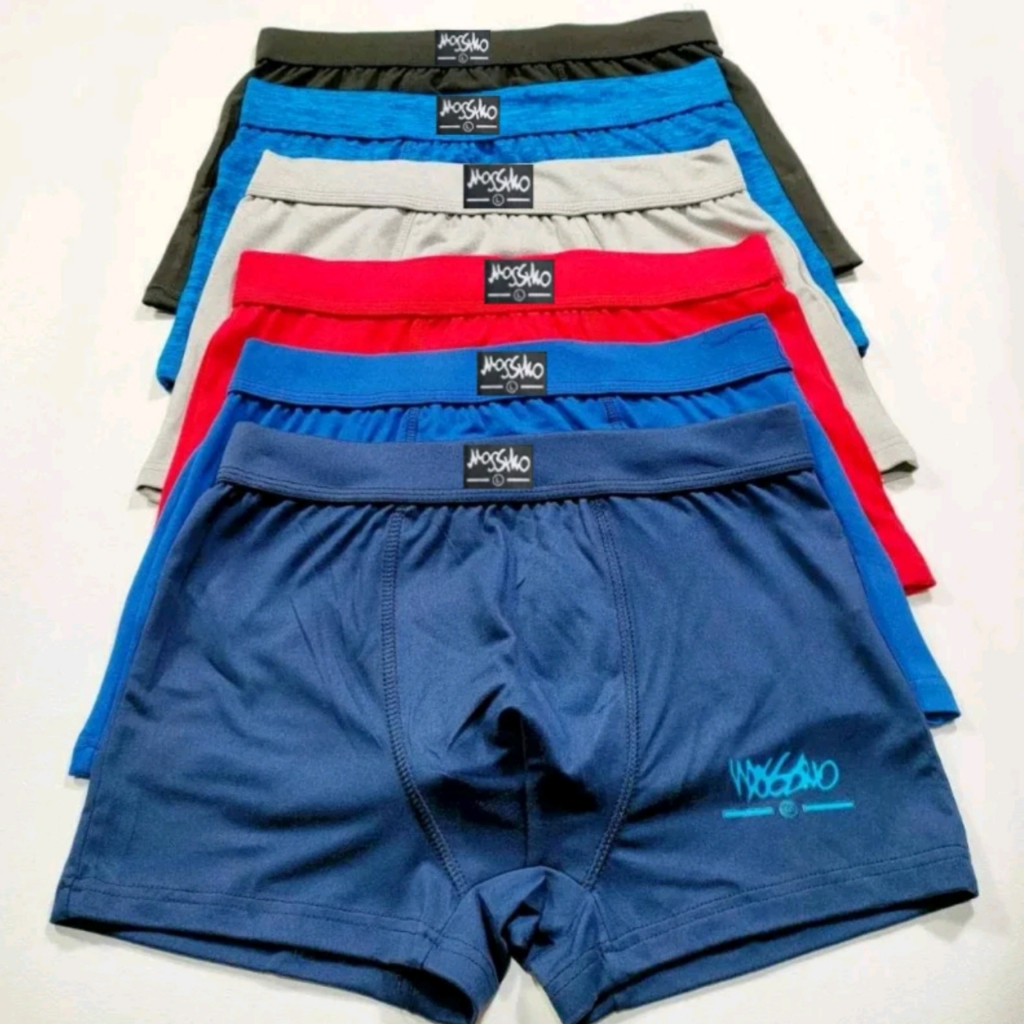6/12PCS Men's Boxer brief For Underwear Stretchable spandex cotton ...