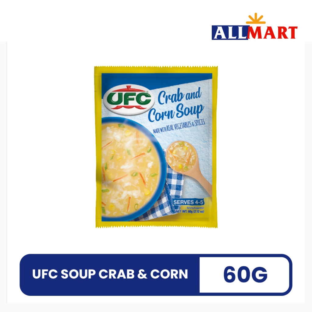 UFC Soup Crab & Corn 60g - AllMart Online Grocery | Shopee Philippines