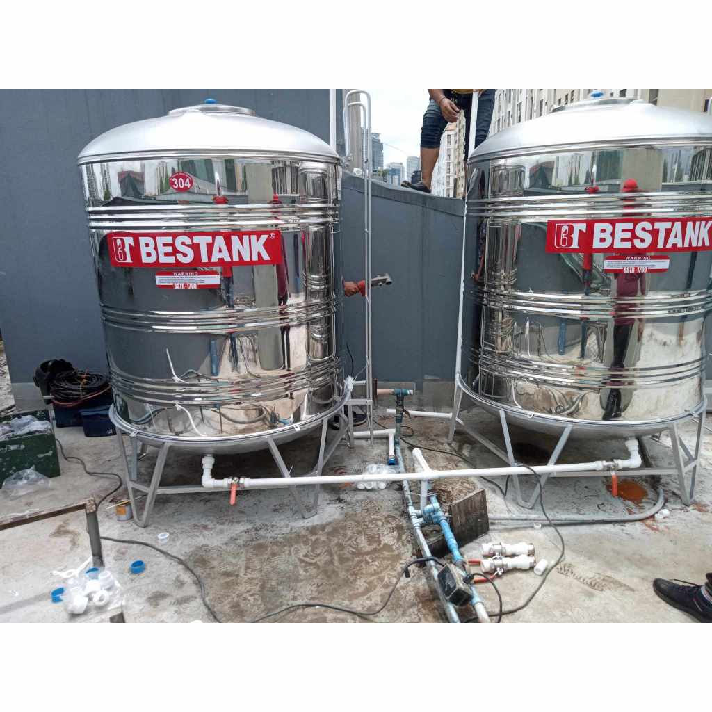 Bestank Stainless Steel Water Tank 1700 Litres | Shopee Philippines
