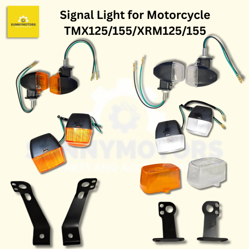 Signal Light and Rear/Front Bracket Set (XRM 125/110/TMX155/125 ...