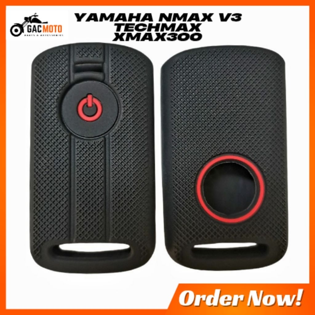 Motorcycle Keyless Remote Key Silicone Case for Yamaha Nmax Version 3 ...