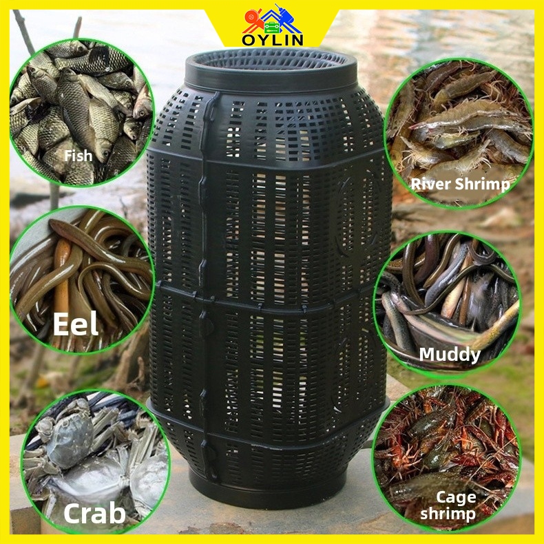 Repairable fish trap Durable fishing cage Crab Shrimp Cage Fish fish ...