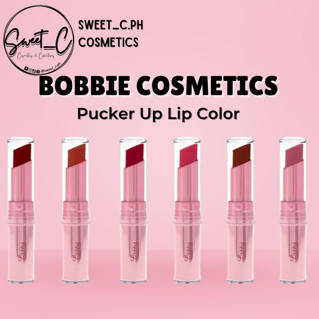 Bobbie Cosmetics Pucker Up Lip Color | Shopee Philippines